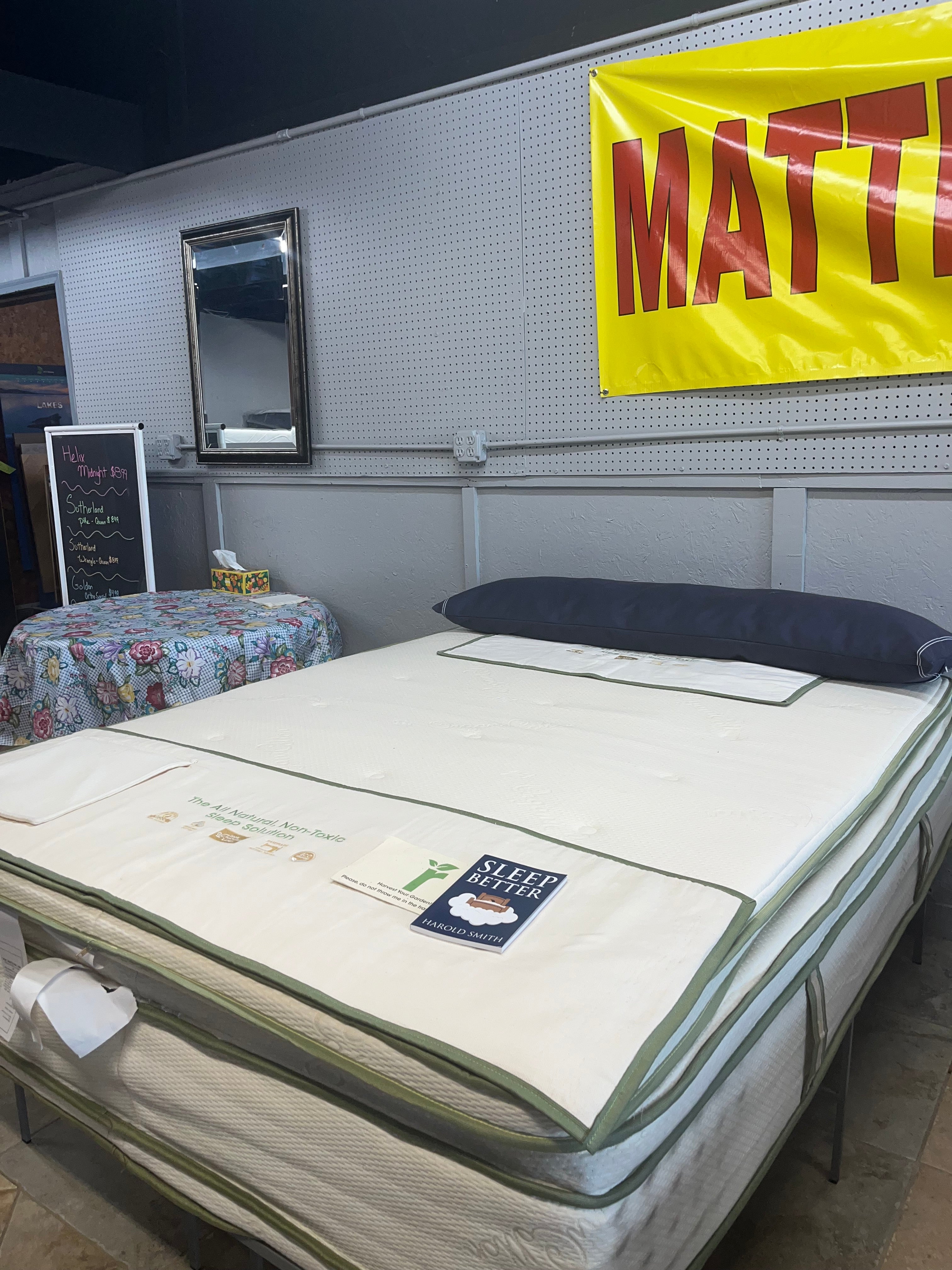 Clearance Harvest Green Natural Mattress Queen Size Only Queen